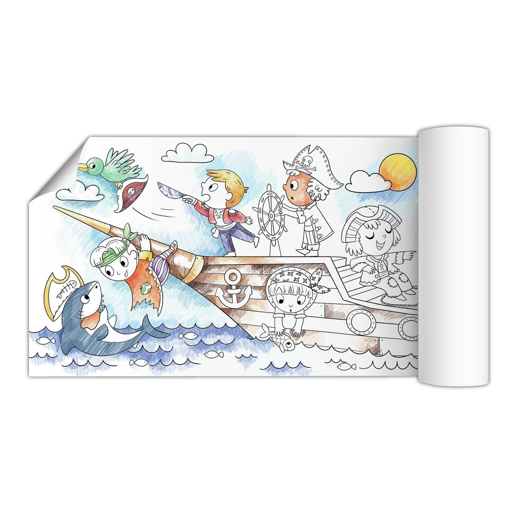 Dodo Colouring Poster Pirates – Halilit