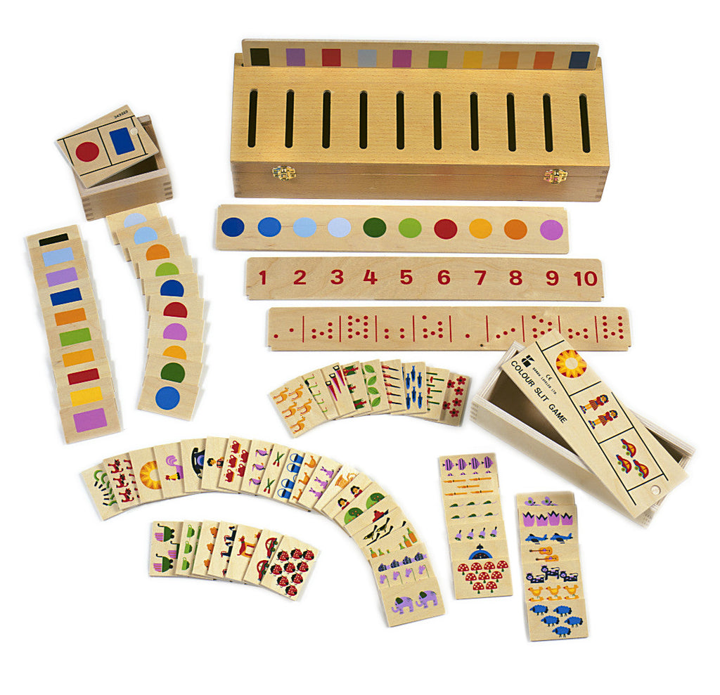 Doron Layeled Colour Slit Game Set Boxes – Halilit