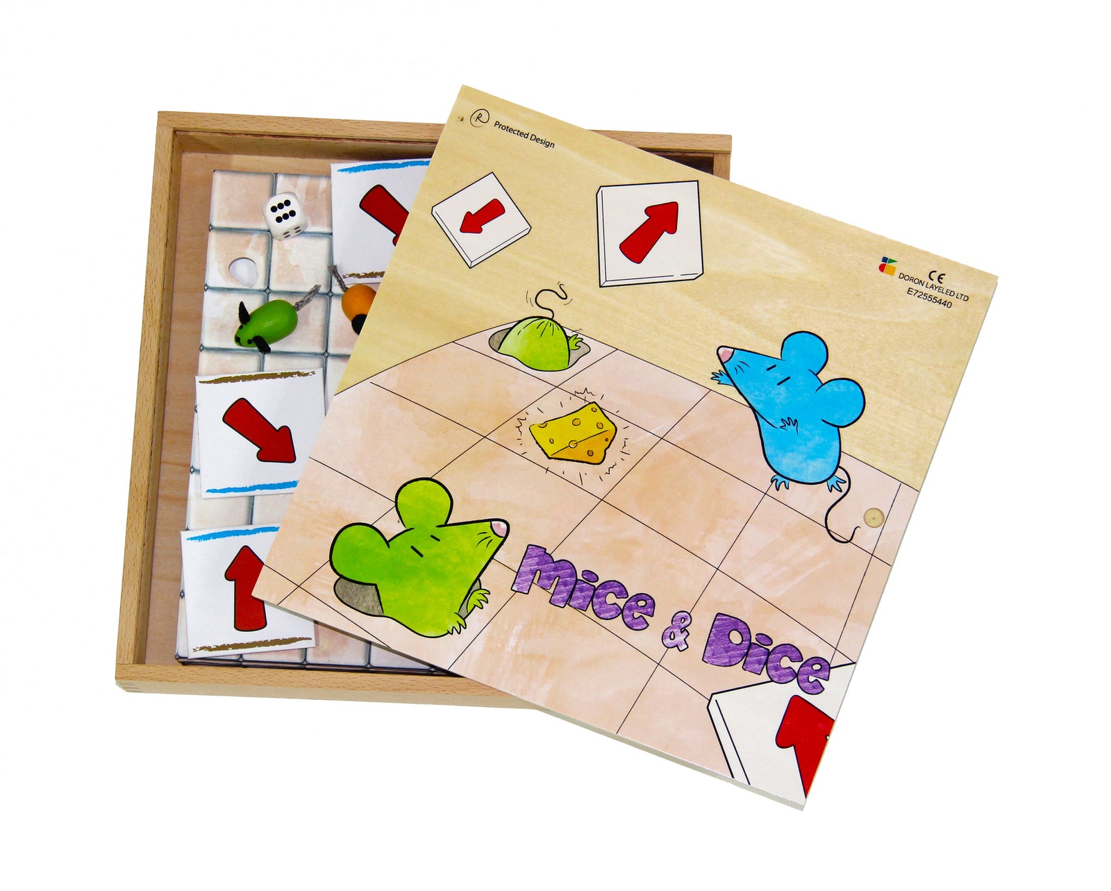 Doron Layeled Mice and Dice Puzzle – Halilit